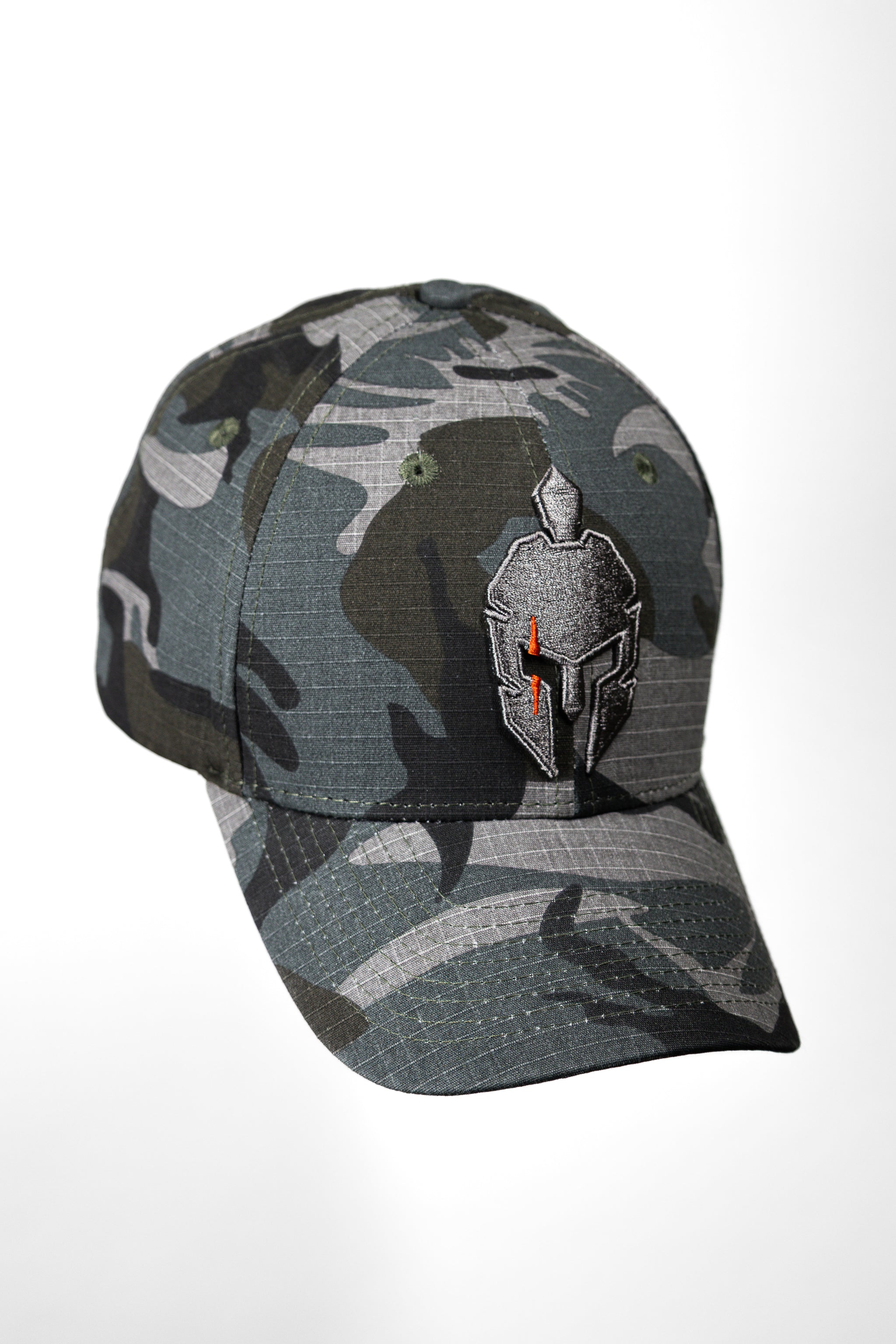 Recon Camo Cap – Embroidered Spartan Logo Hat | Strength of One